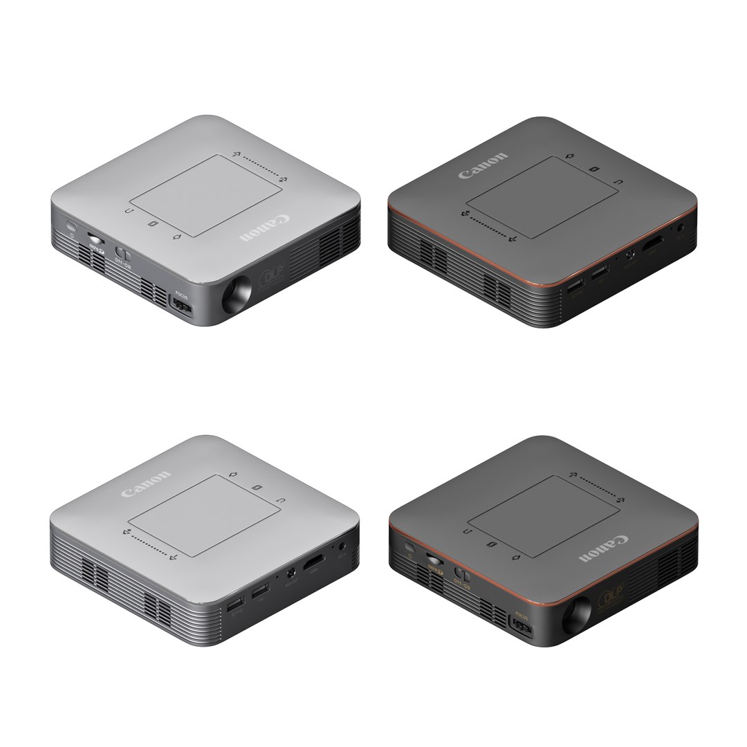 Canon Mini Beam Model - TurboSquid 1706578