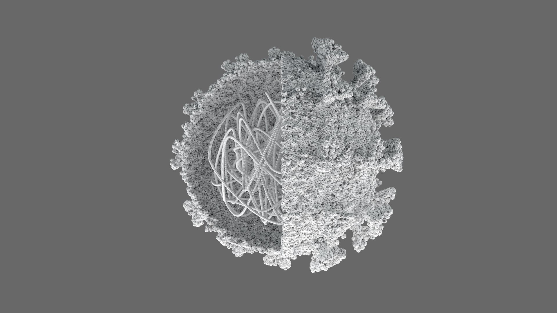3D Covid Virus - TurboSquid 2364727