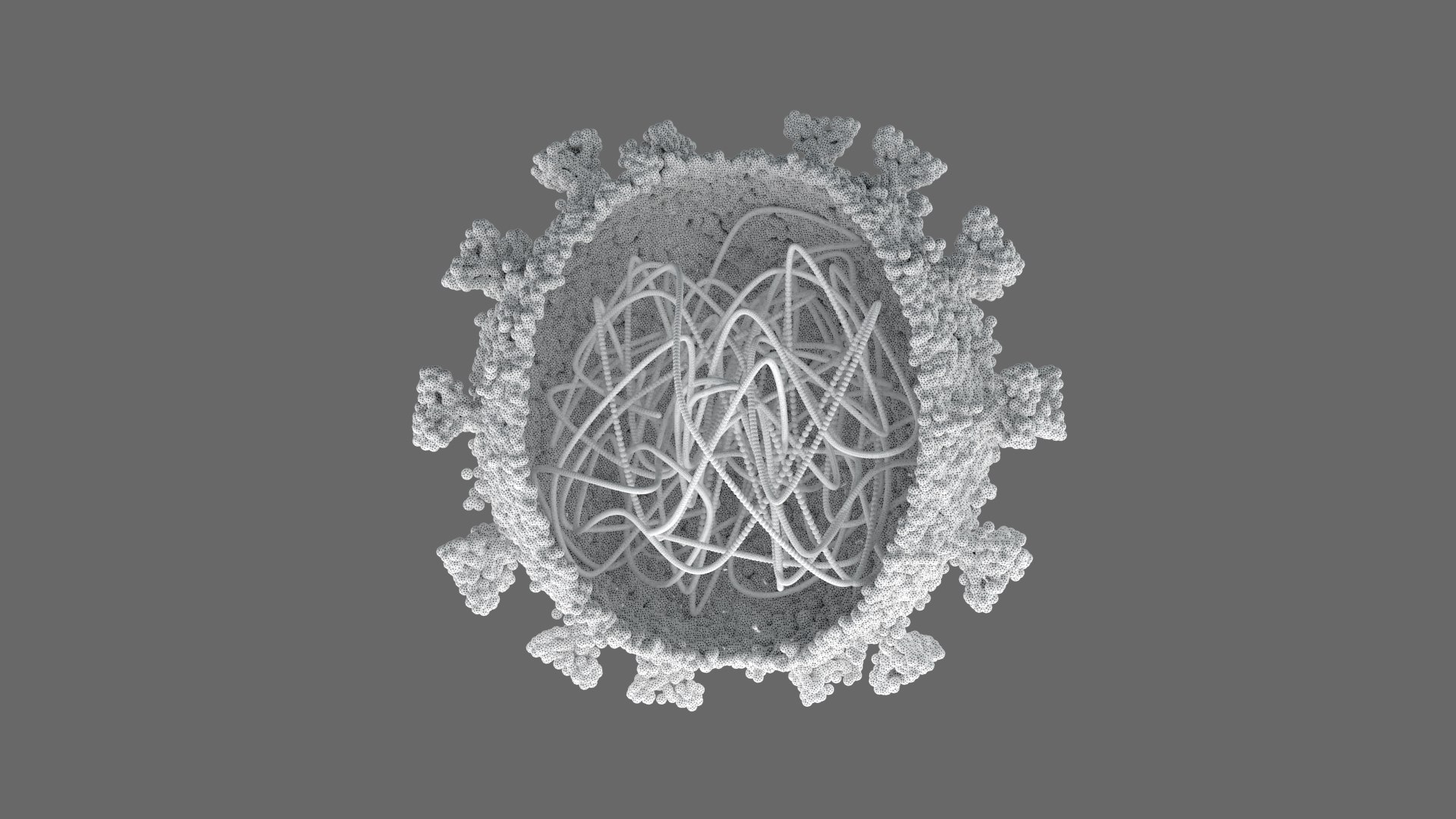 3D Covid Virus - TurboSquid 2364727
