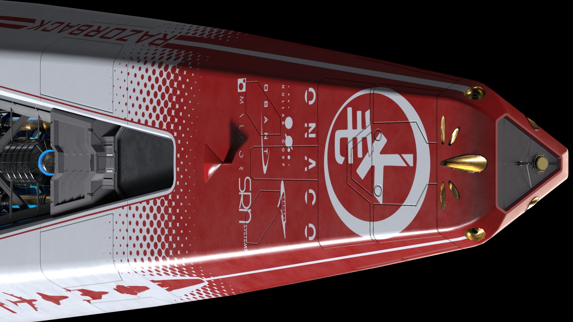 3D Model Razorback - The Expanse - TurboSquid 1721032