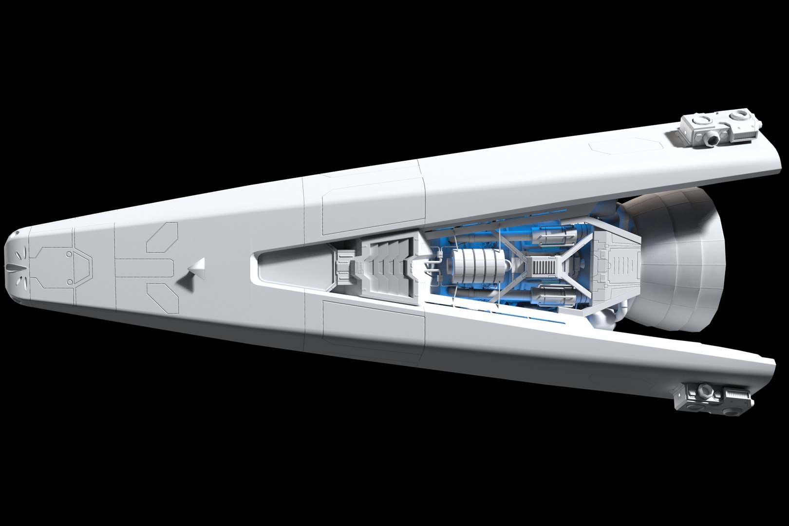 3D Model Razorback - The Expanse - TurboSquid 1721032