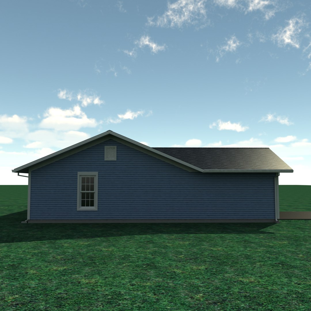 story residential house 3ds