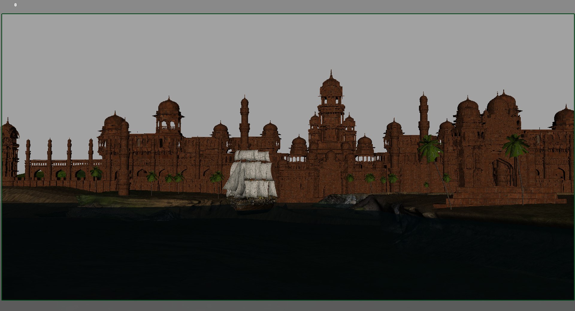 Fort Set Model - TurboSquid 1509879