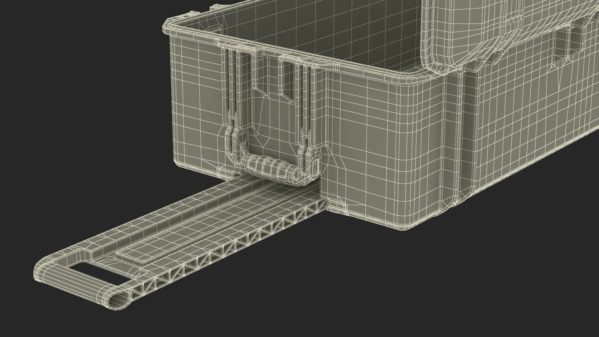 3D Peli Red Shield Rolling Case - TurboSquid 2376664