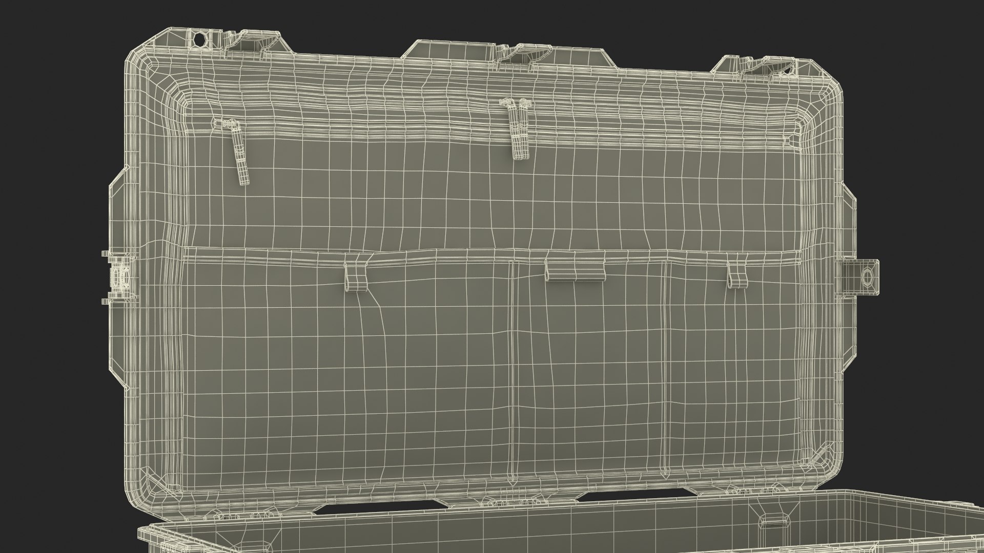 3D Peli Red Shield Rolling Case - TurboSquid 2376664