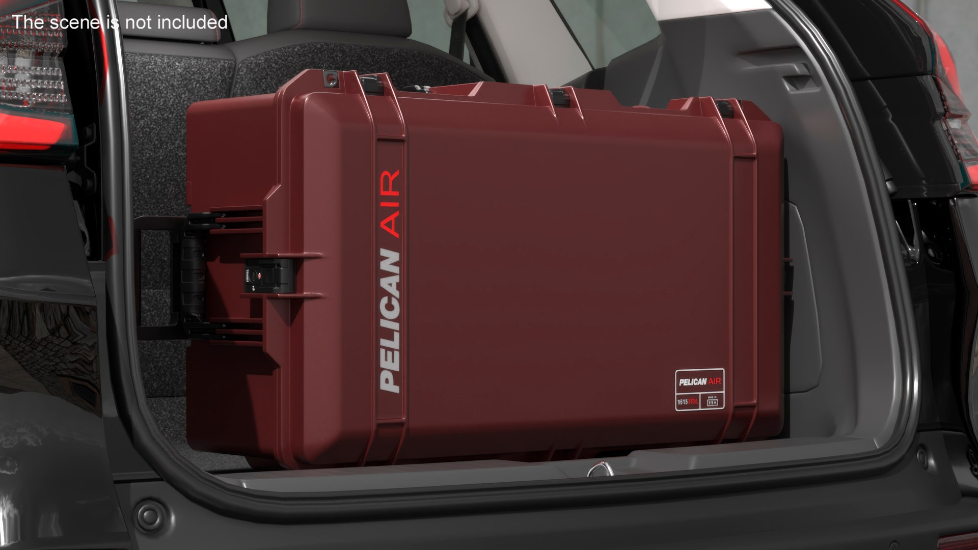 3D Peli Red Shield Rolling Case - TurboSquid 2376664