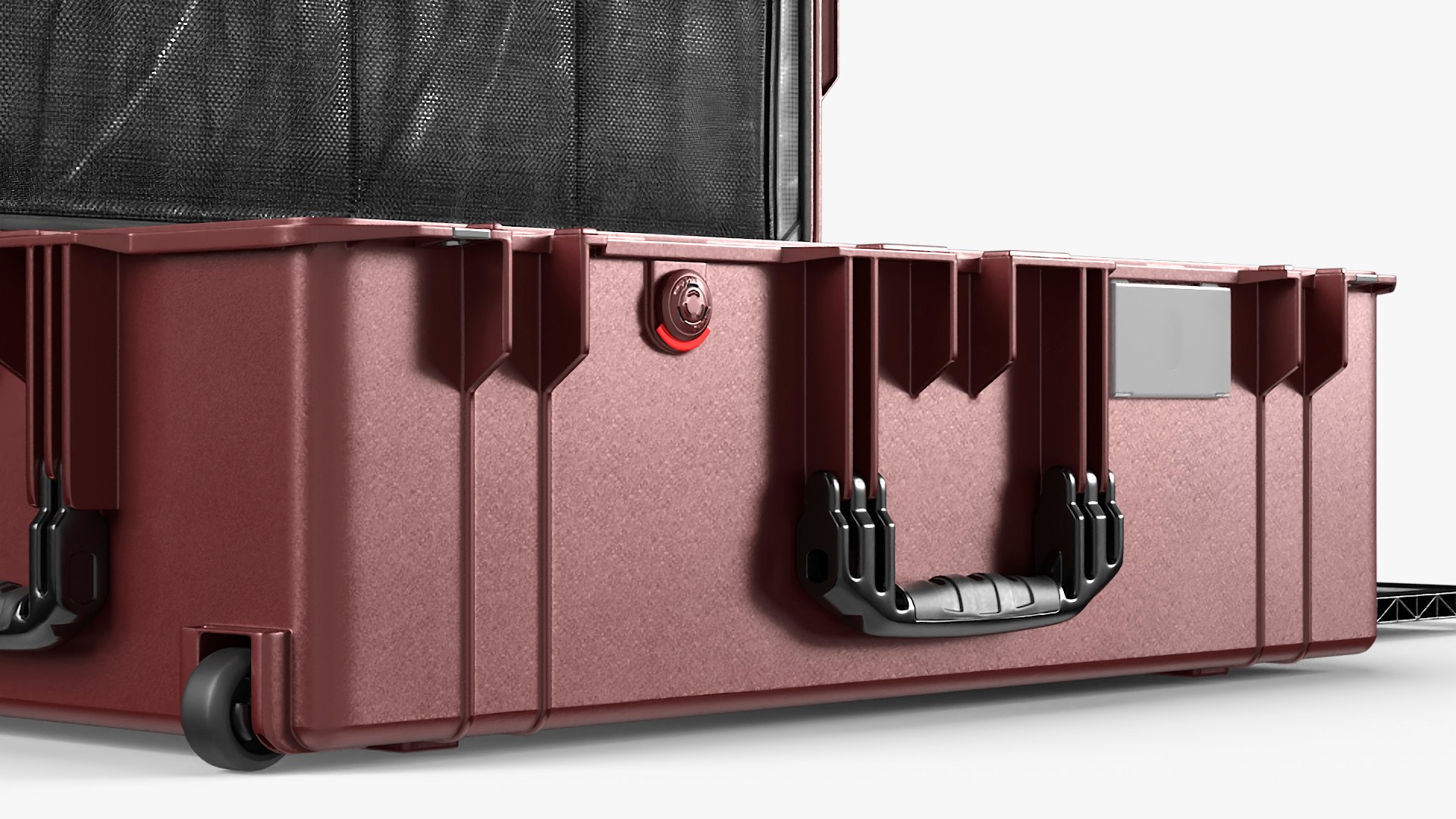 3D Peli Red Shield Rolling Case - TurboSquid 2376664