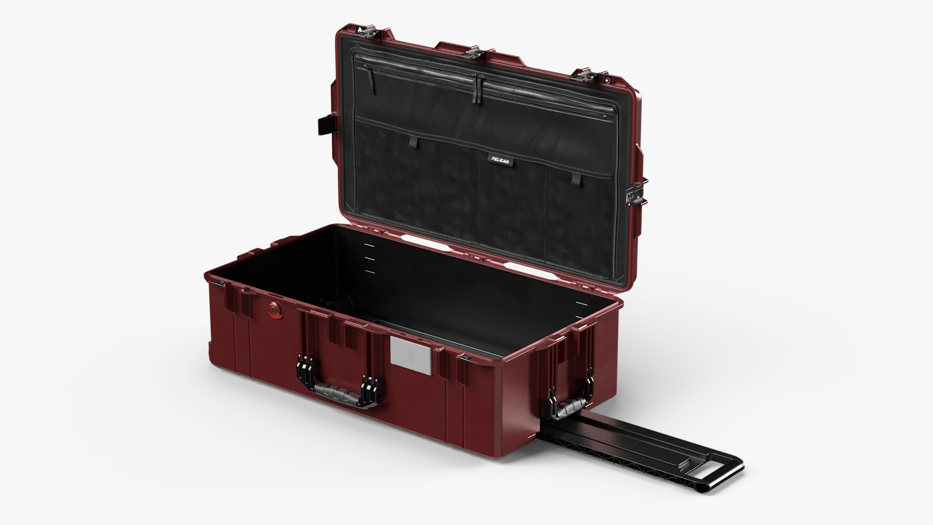 3D Peli Red Shield Rolling Case - TurboSquid 2376664