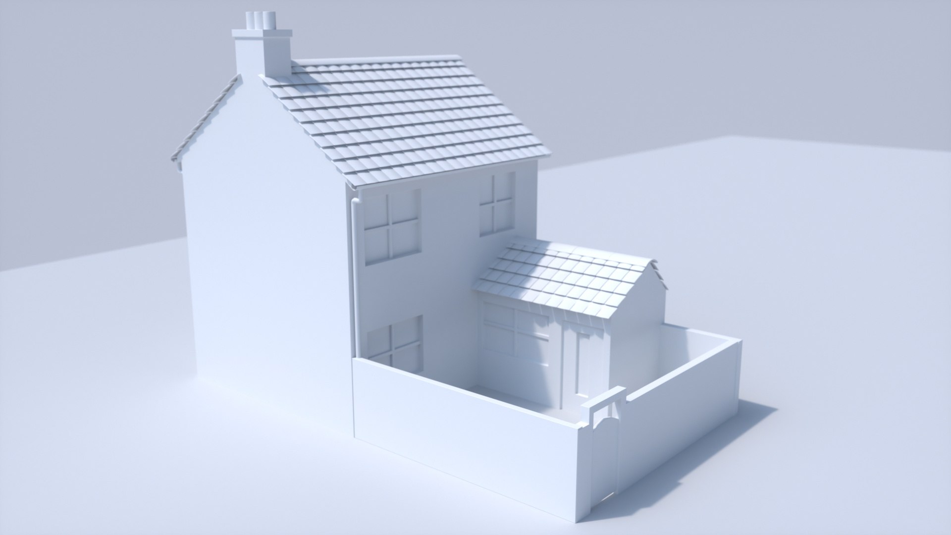 3D Terrace House - TurboSquid 1688312