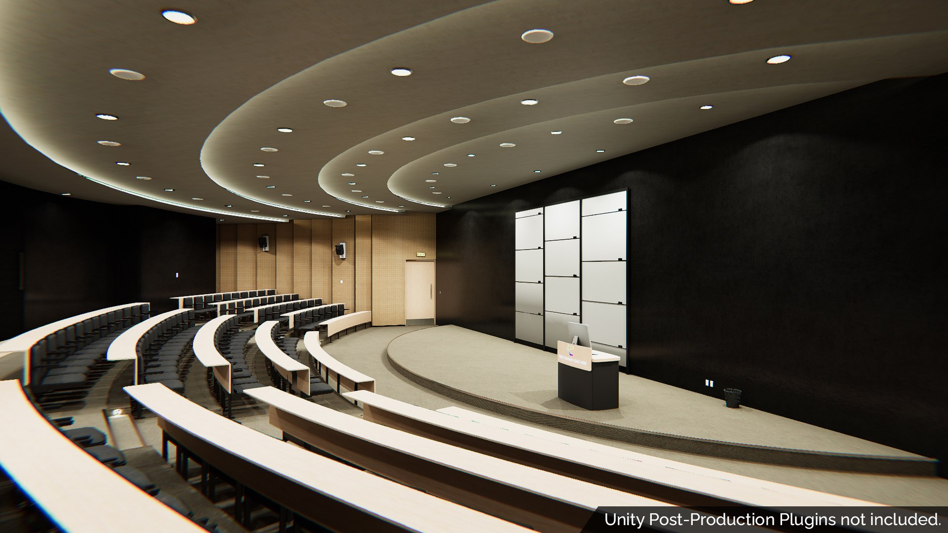 3D University Lecture Theatre - TurboSquid 1789569