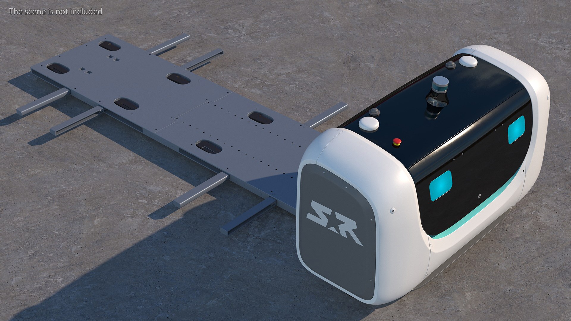 Parking Robot Stan Rigged Model - TurboSquid 2100855