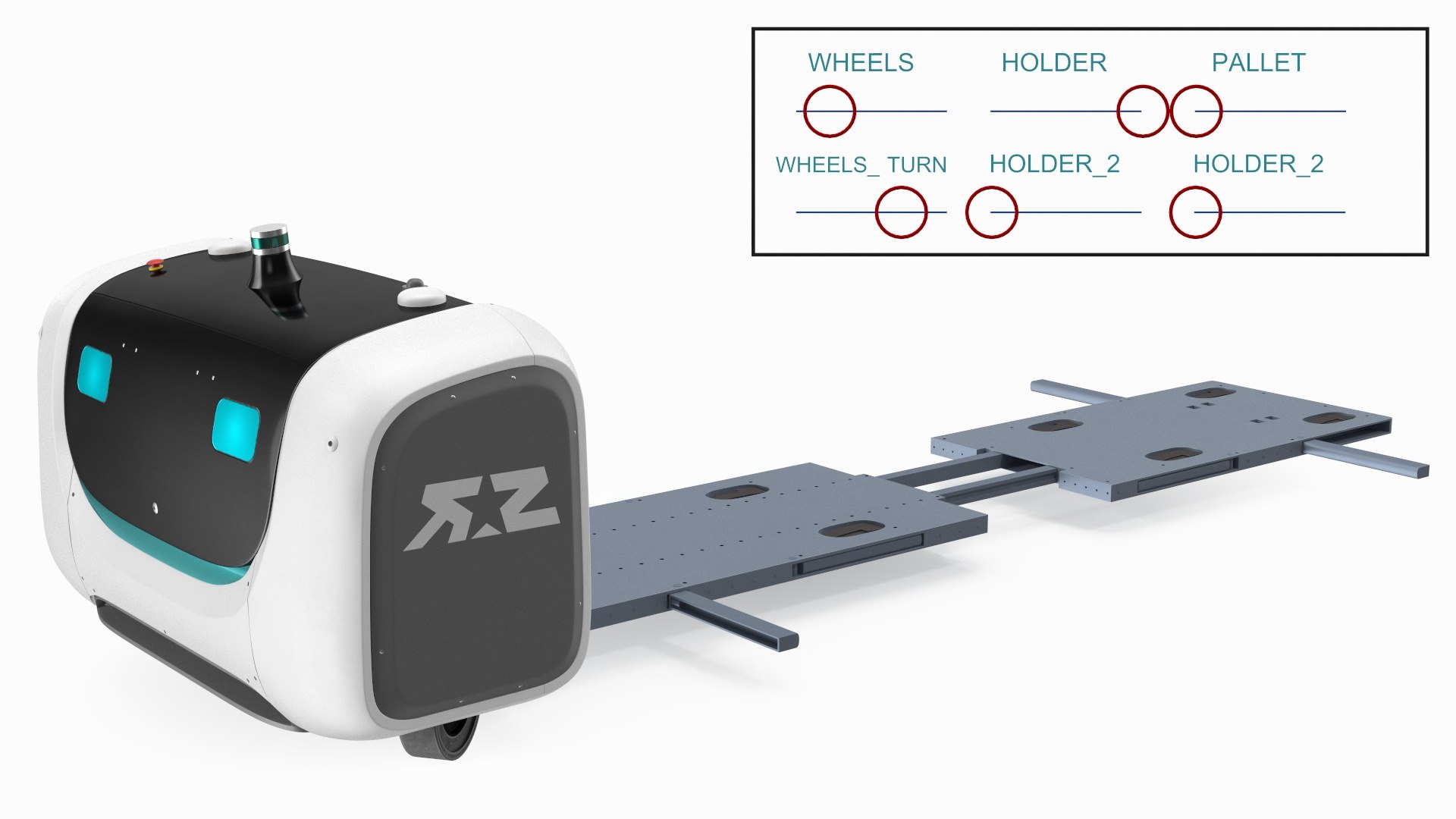 Parking Robot Stan Rigged Model - TurboSquid 2100855