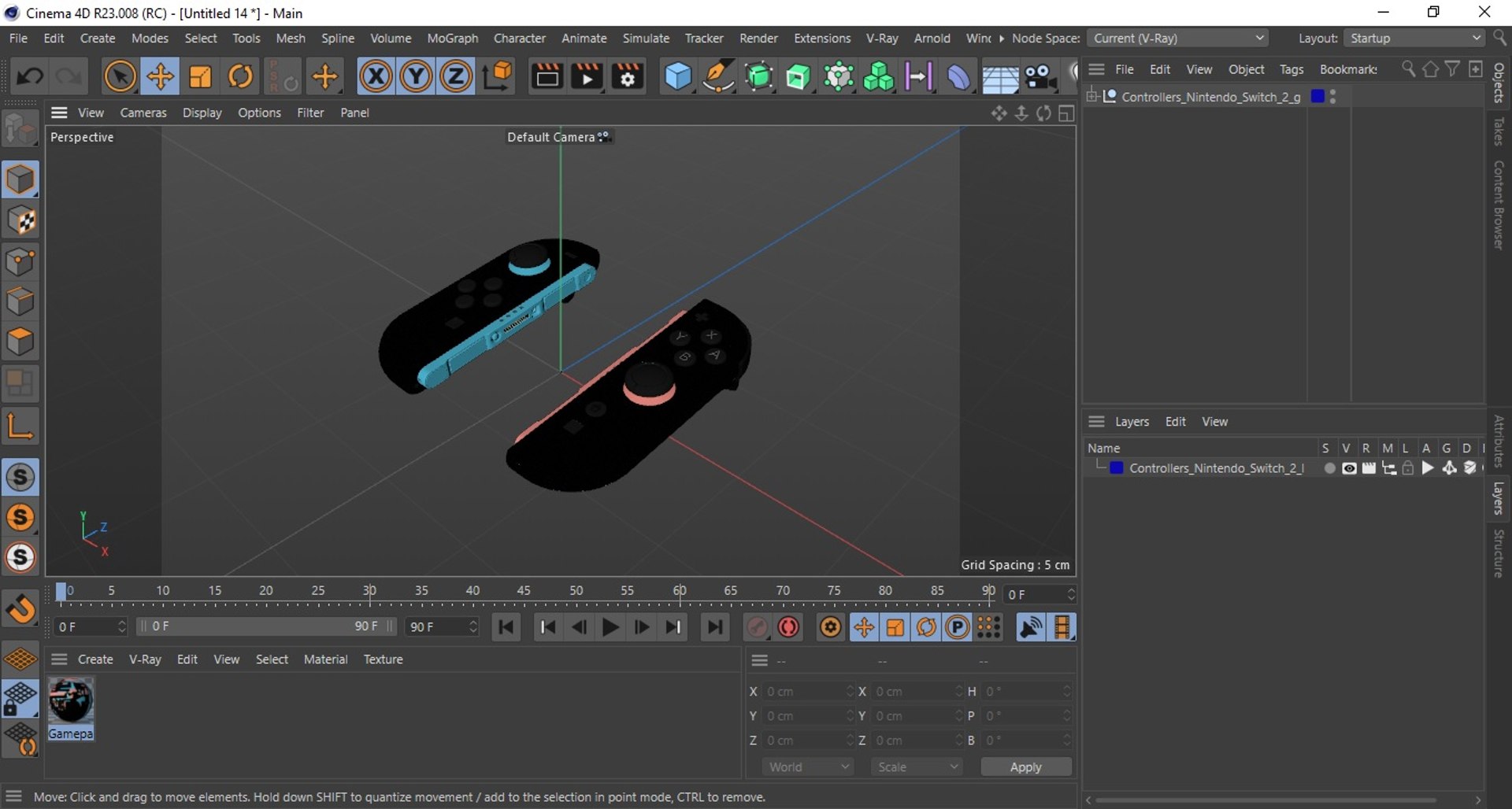 3D Controllers Nintendo Switch 2 - TurboSquid 2397040