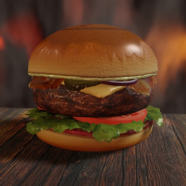 Burger Blender Models for Download | TurboSquid