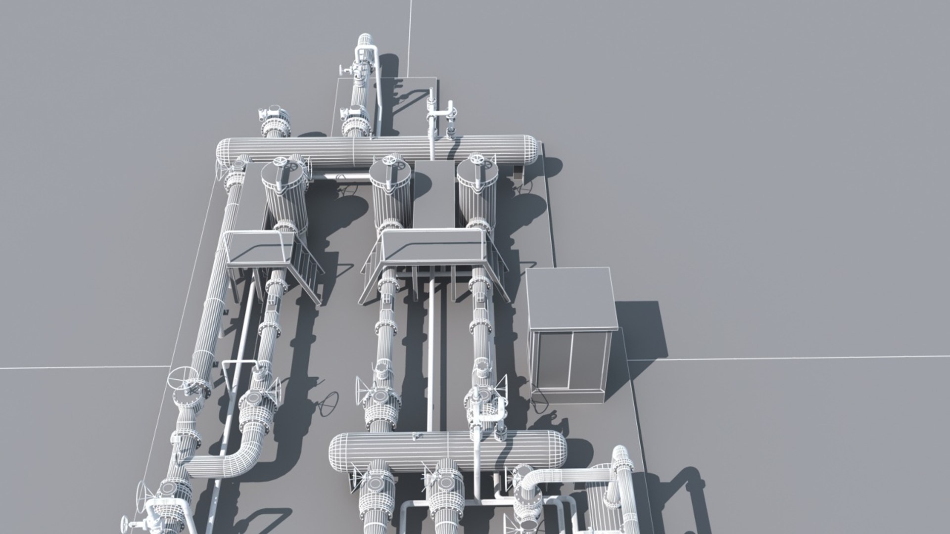 Natural Gas Pipeline Equipment 1 3D - TurboSquid 2210295