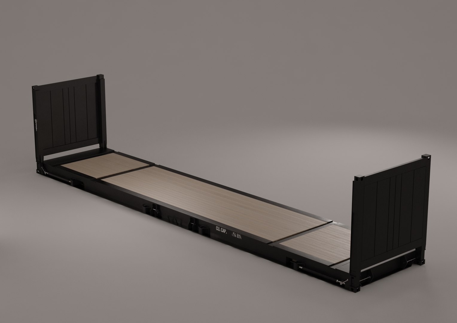 40 Flat Rack - 3D Model - TurboSquid 1521561