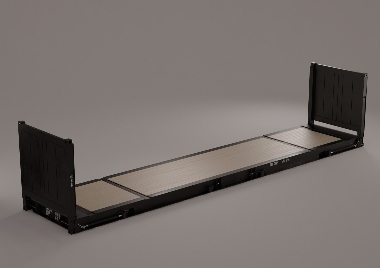 40 Flat Rack - 3D Model - TurboSquid 1521561