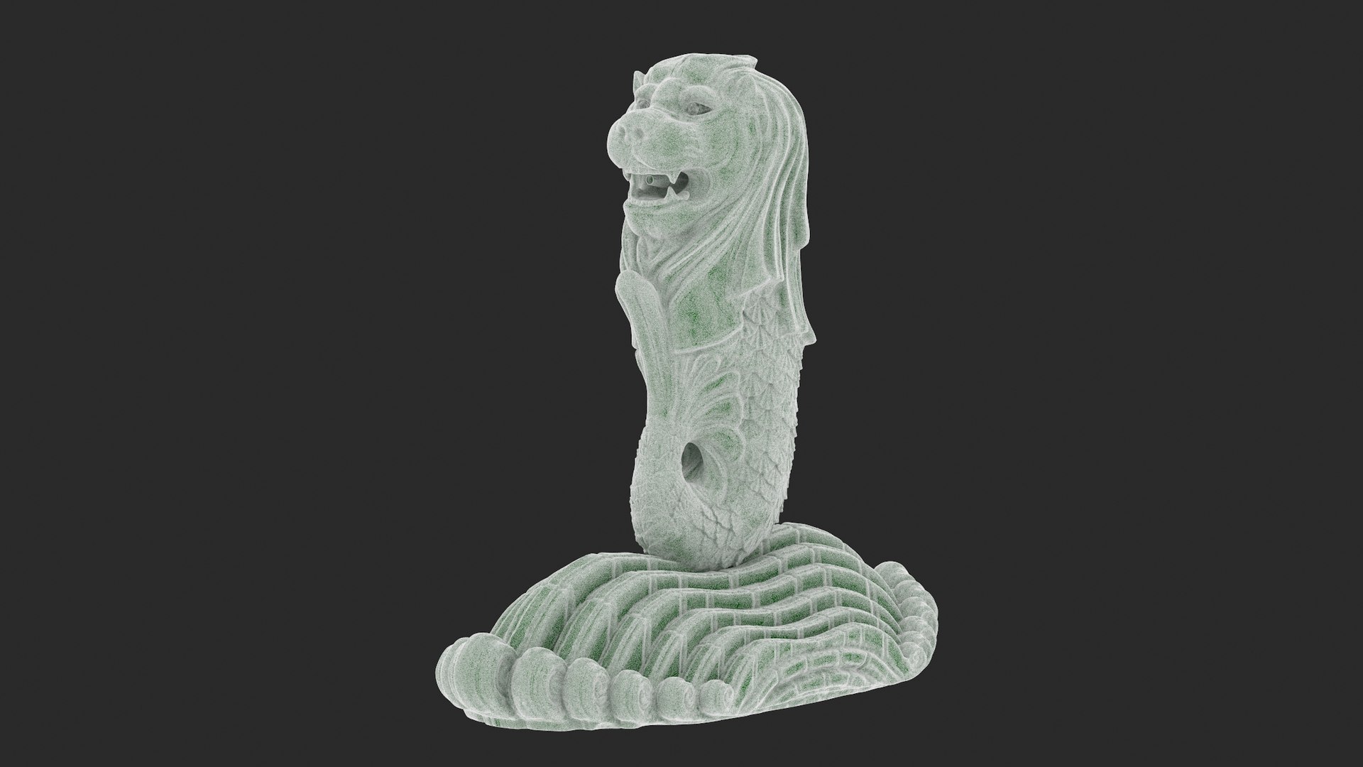 Merlion Statue 3D Print 3D model - TurboSquid 1760560