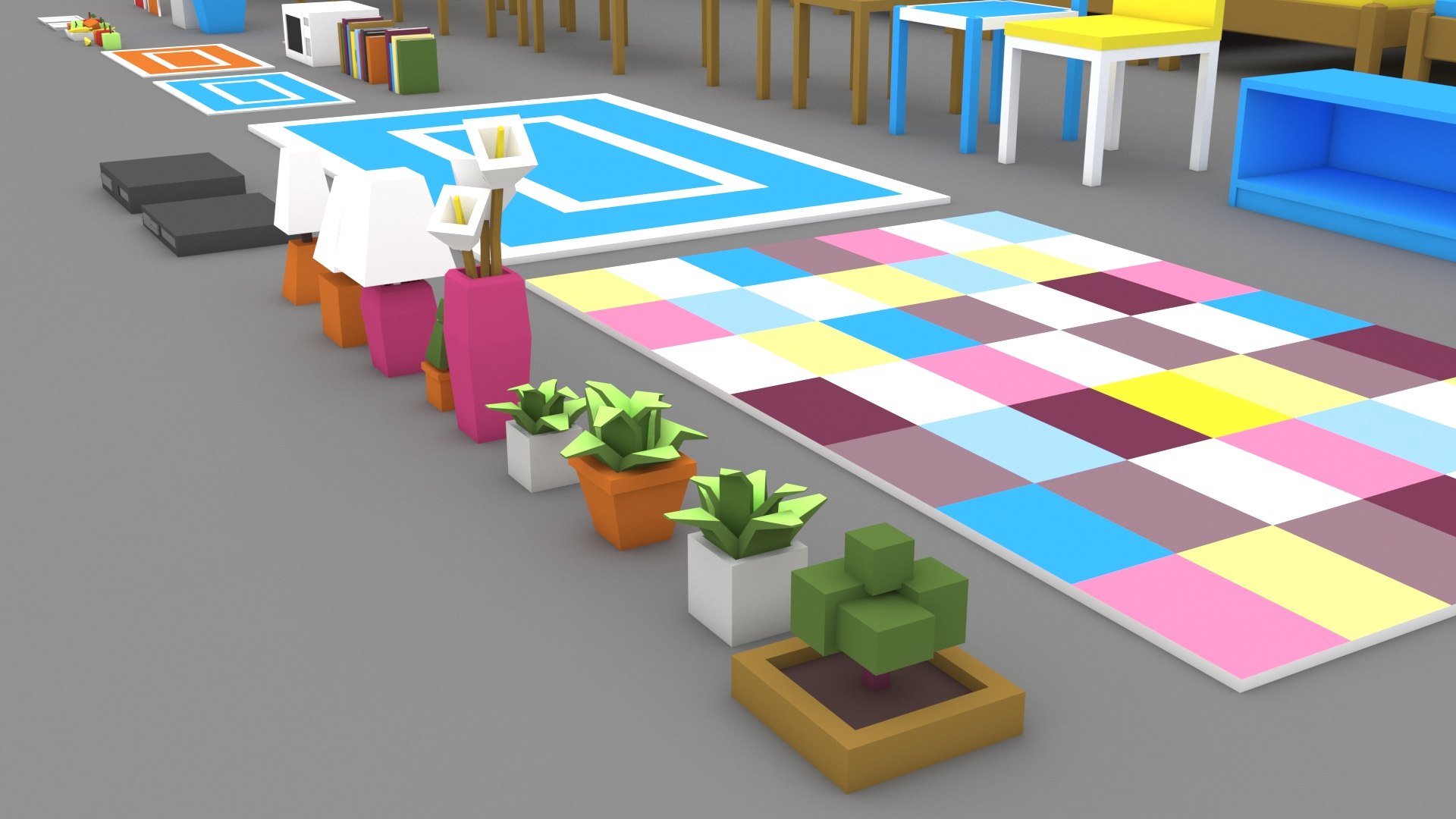 Simple House Interiors Pack 3D - TurboSquid 1753246