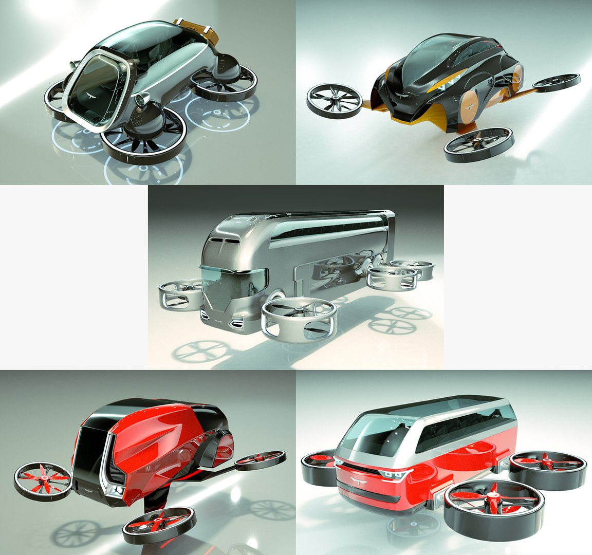 3D 5 1 Cool Copter Model - TurboSquid 1333023