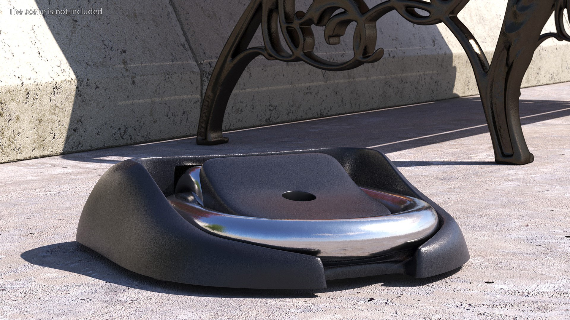 Wall And Ground Bike Anchor 3D Model - TurboSquid 2059656