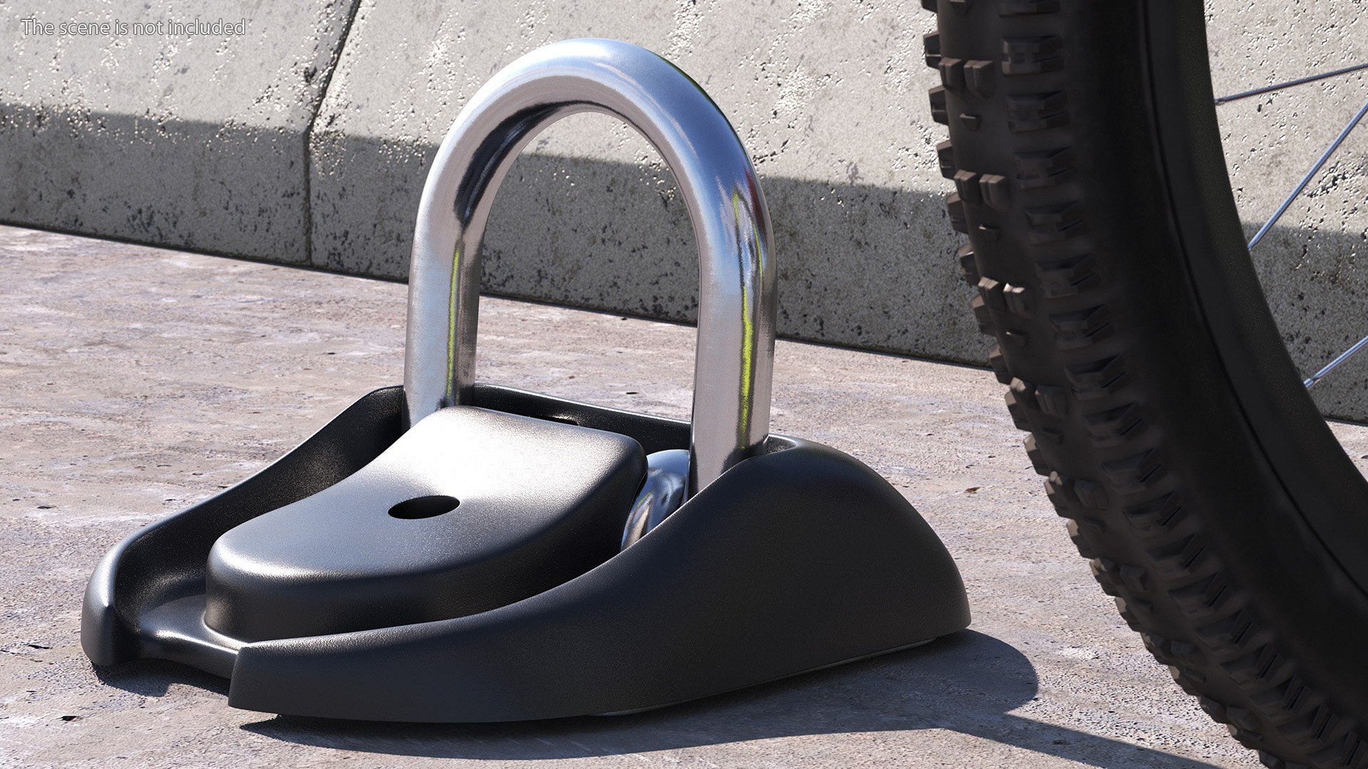 Wall And Ground Bike Anchor 3D Model - TurboSquid 2059656