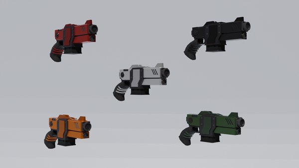 modelo 3d Reaper con pistola automática Warhammer 40k - TurboSquid 2203018