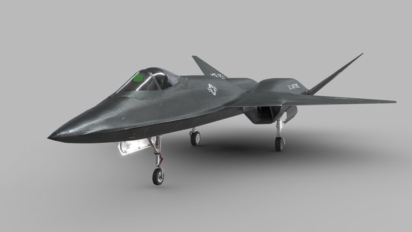 YF-23 Black Widow PBR 3D-Modell - TurboSquid 2207218