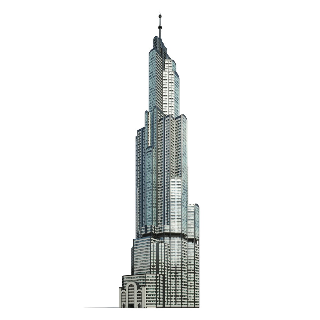 Skyscraper-Editable 3D Model 3D Model - TurboSquid 2246547