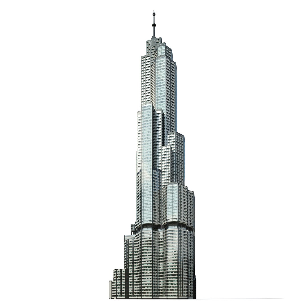 Skyscraper-Editable 3D Model 3D Model - TurboSquid 2246547