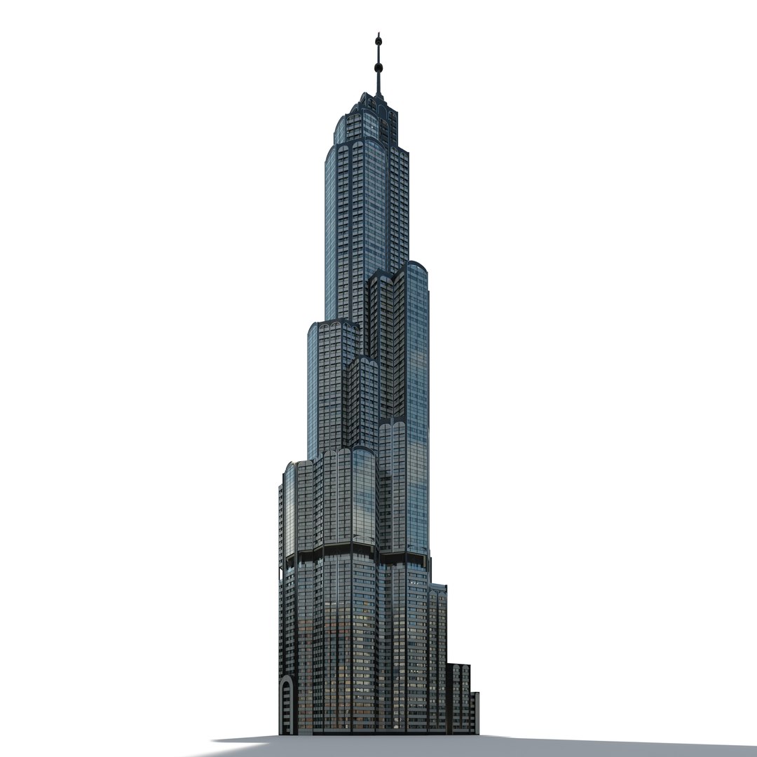 Skyscraper-Editable 3D Model 3D Model - TurboSquid 2246547