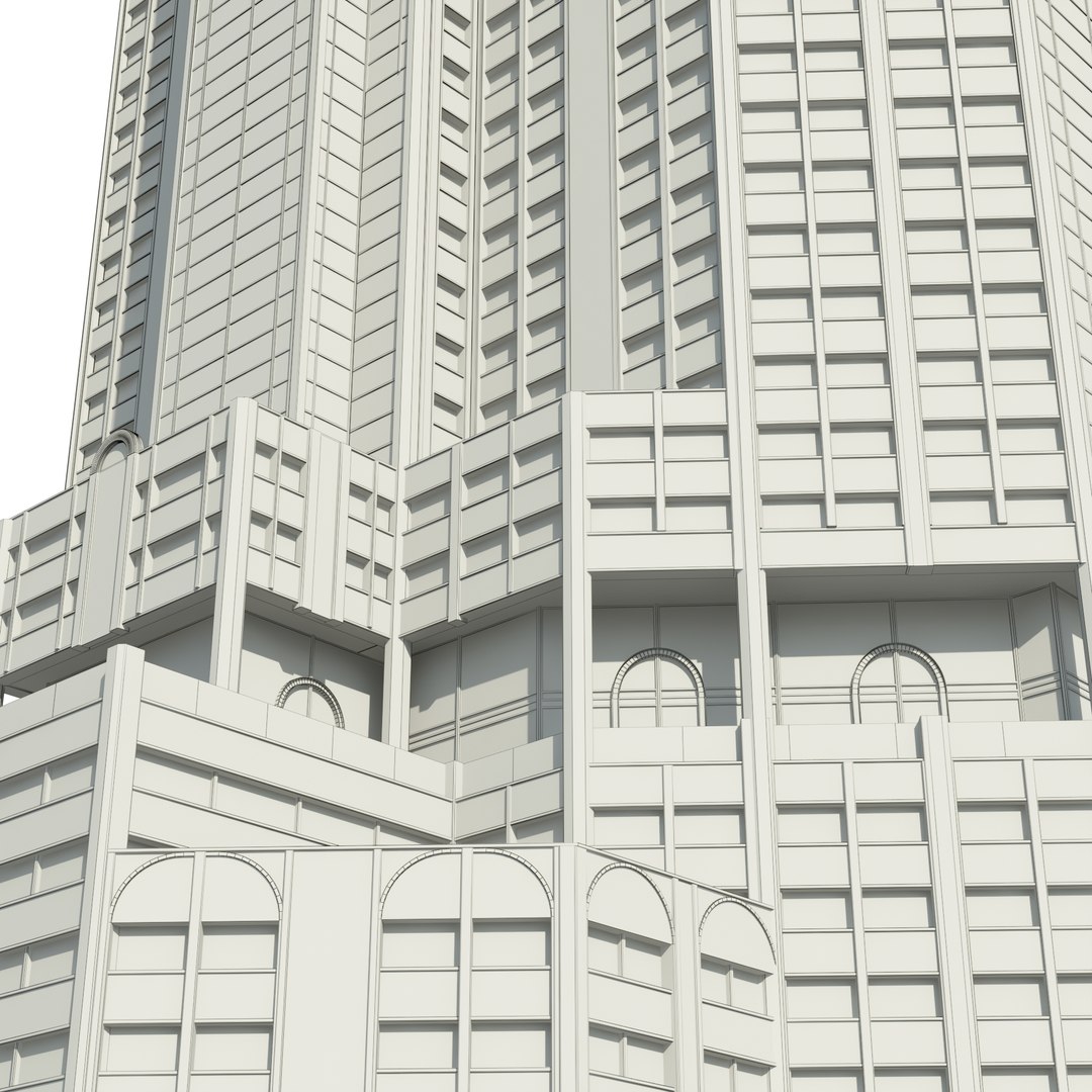 Skyscraper-Editable 3D Model 3D Model - TurboSquid 2246547