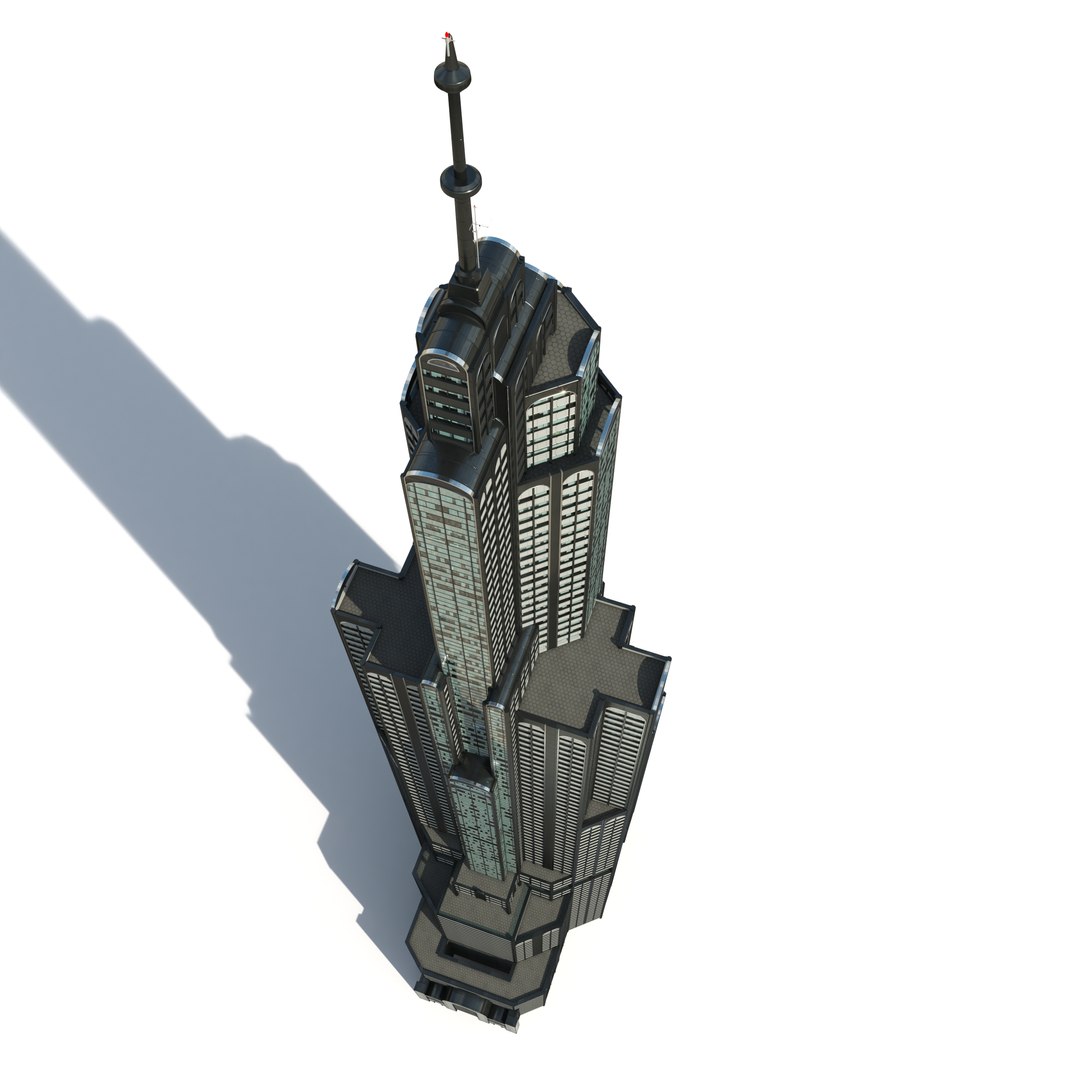Skyscraper-Editable 3D Model 3D Model - TurboSquid 2246547