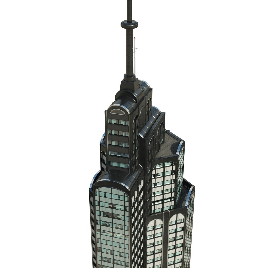 Skyscraper-Editable 3D Model 3D Model - TurboSquid 2246547