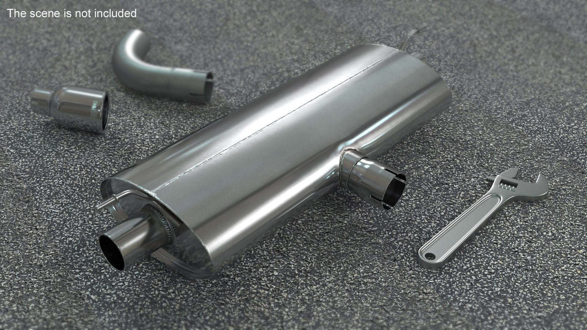 Automobile Parts Collection Model - TurboSquid 2037247