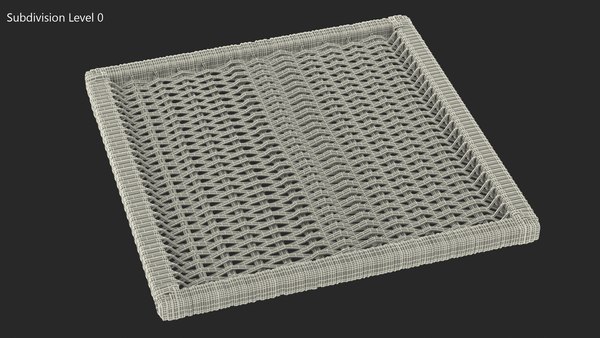 3D Rattan Panel model - TurboSquid 1853448