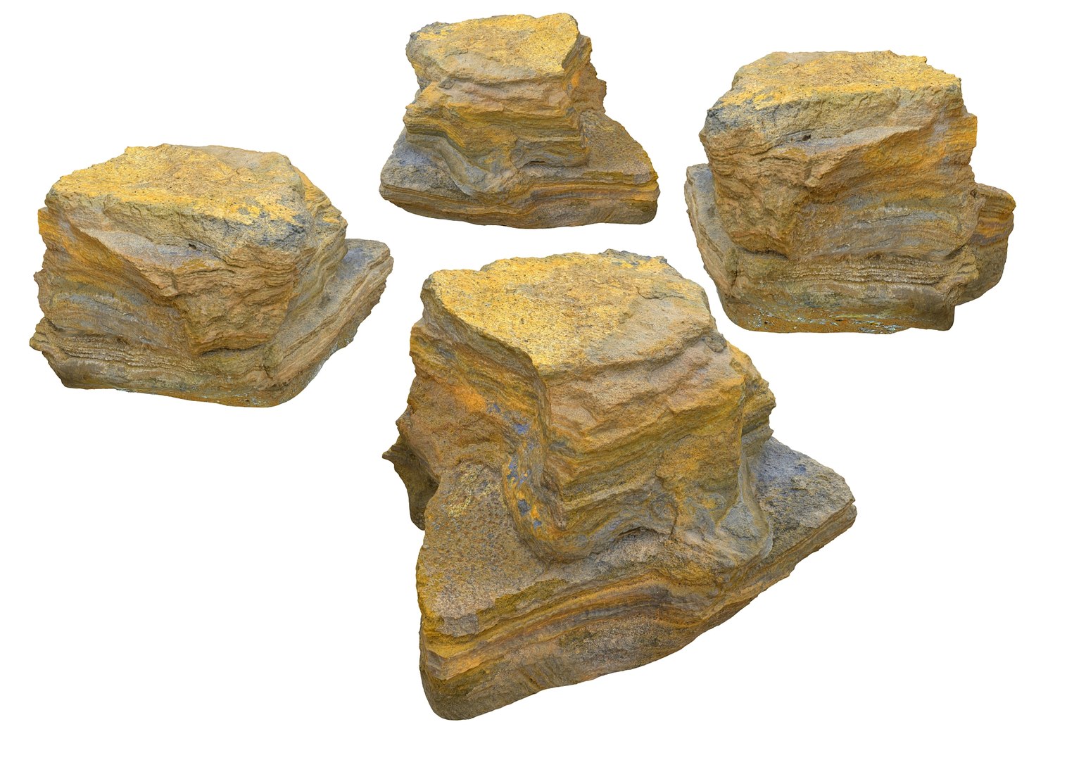 3D Geyser Rock Model - TurboSquid 1627859