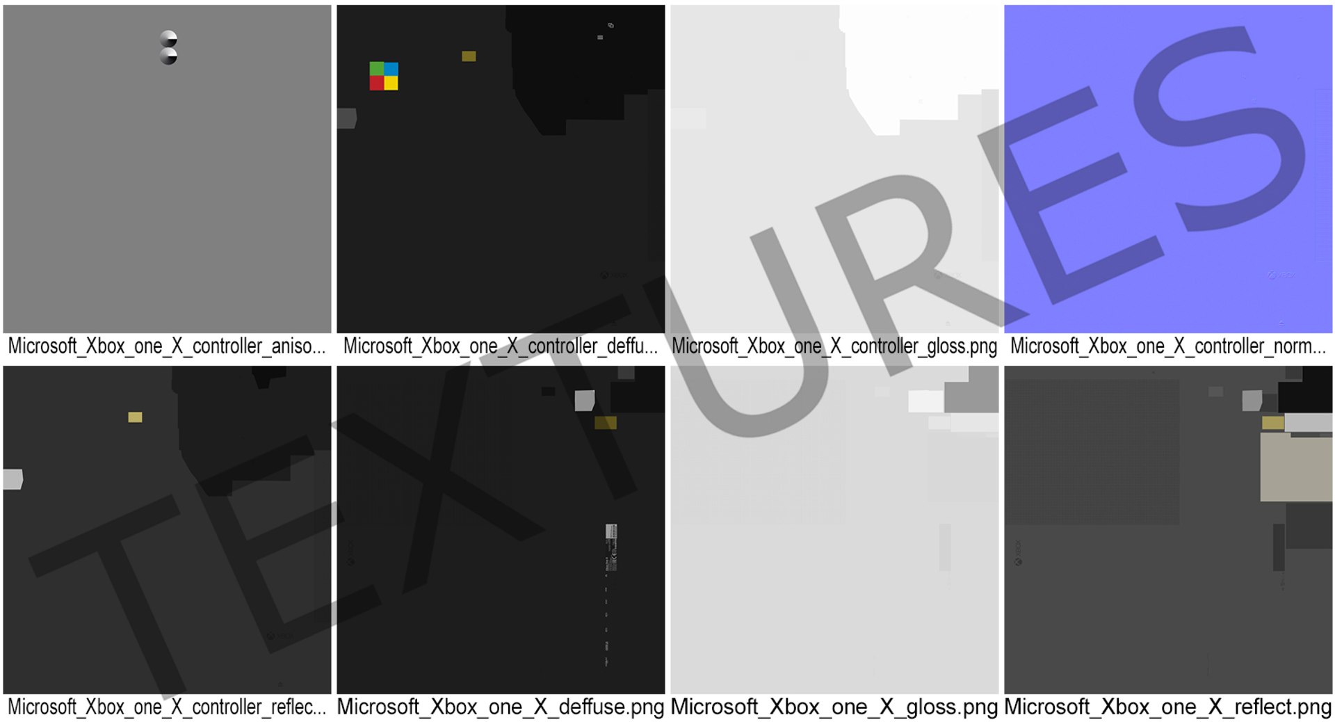 Microsoft xbox x set 3D model - TurboSquid 1214069