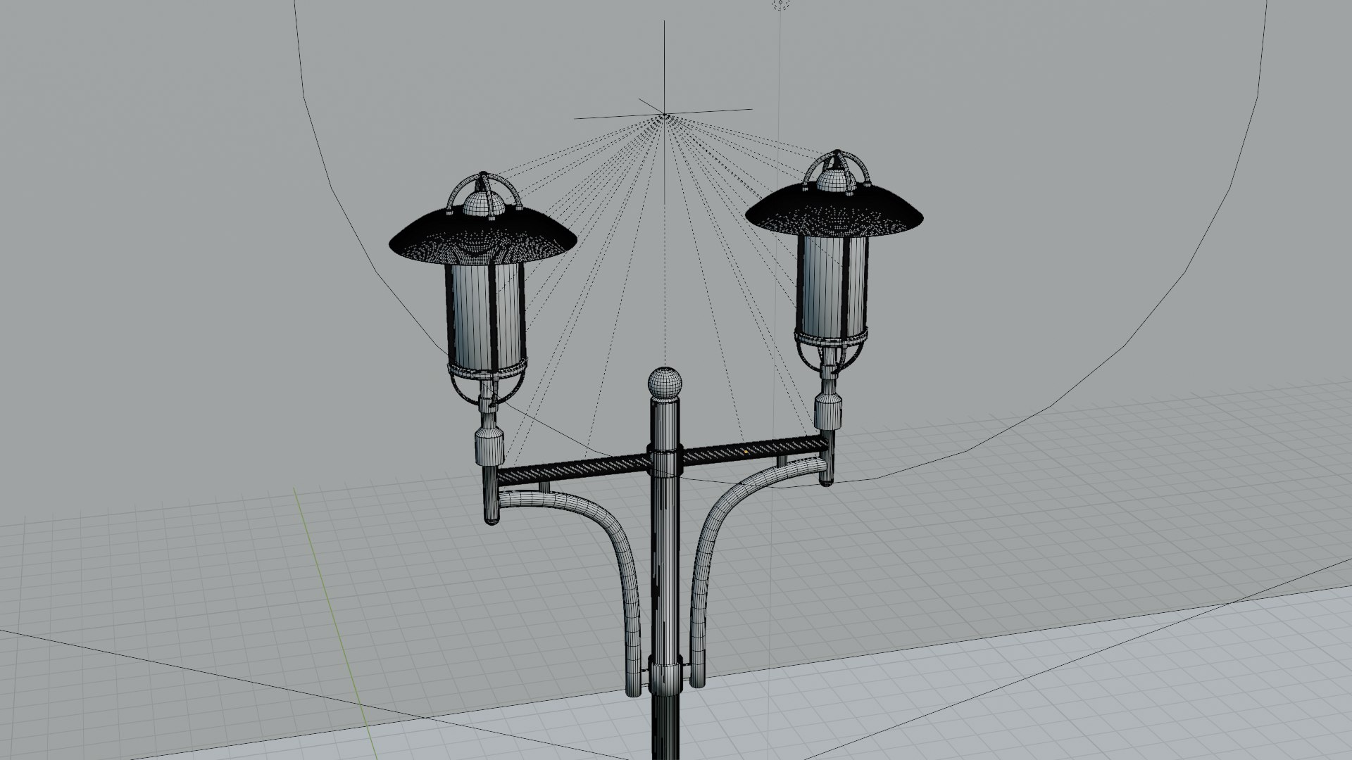 3D Street Lump model - TurboSquid 2058058