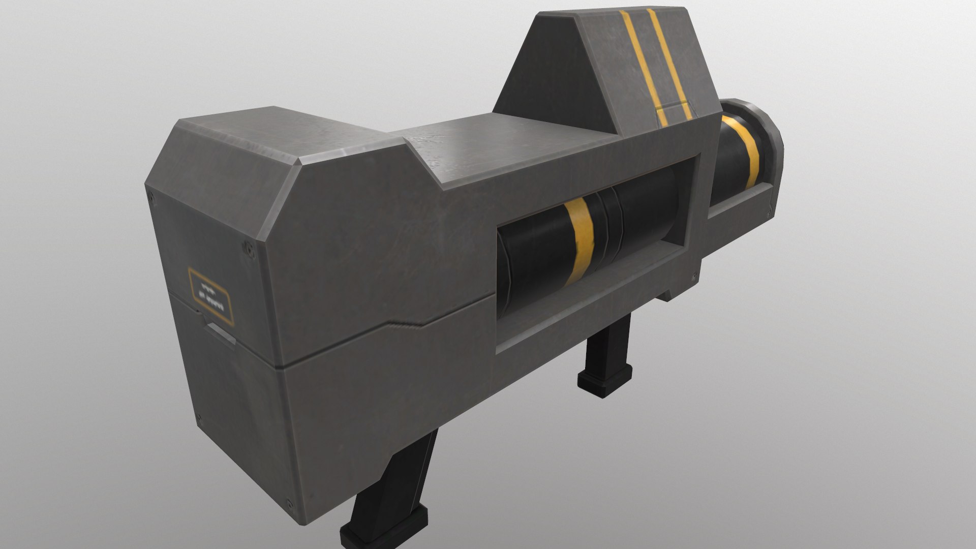 3D Battery Boomer Gun Level 1 - TurboSquid 2194386