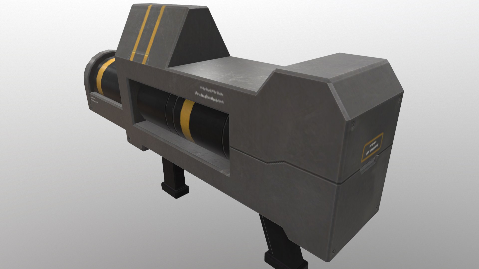 3D Battery Boomer Gun Level 1 - TurboSquid 2194386