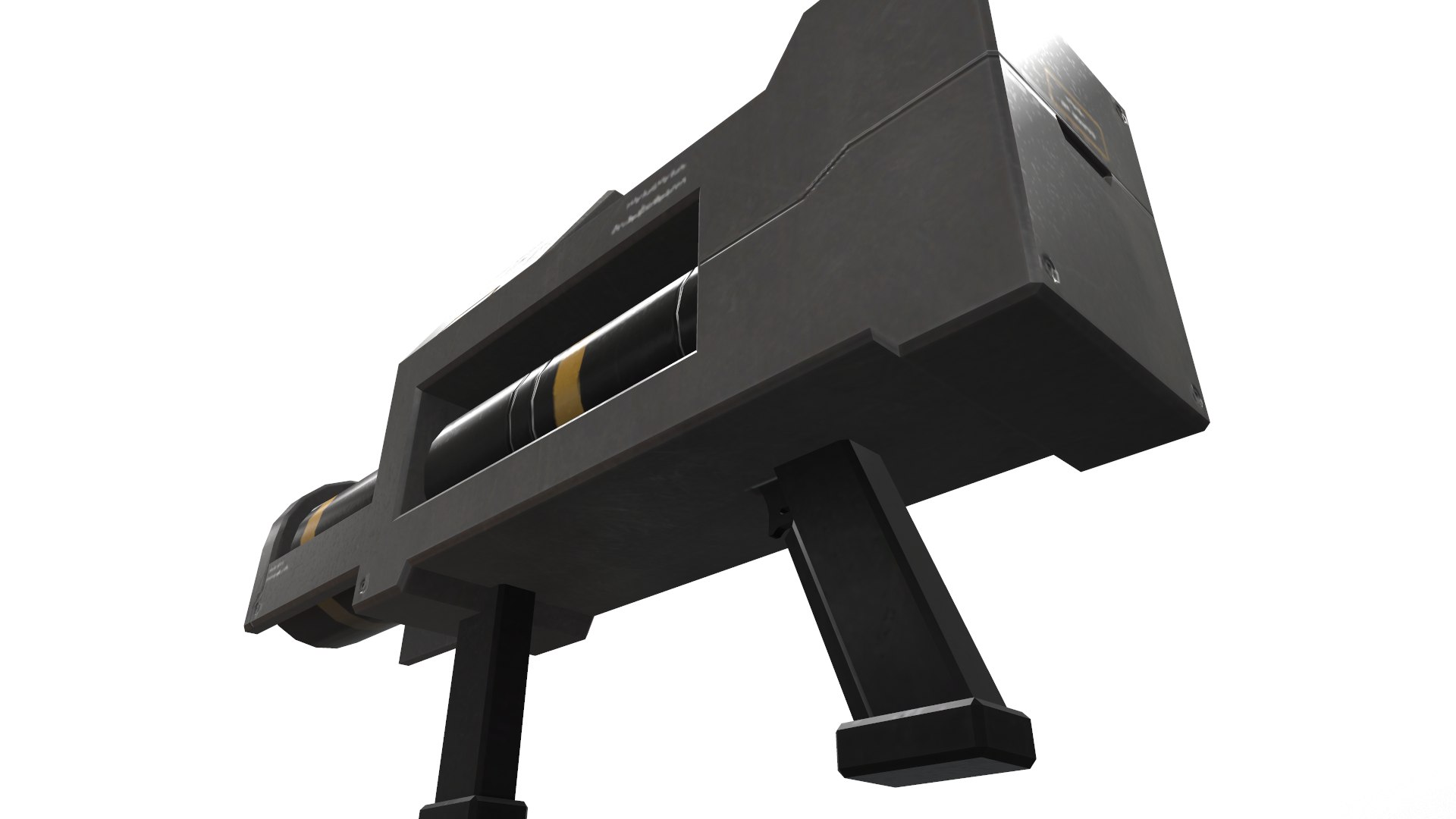 3D Battery Boomer Gun Level 1 - TurboSquid 2194386