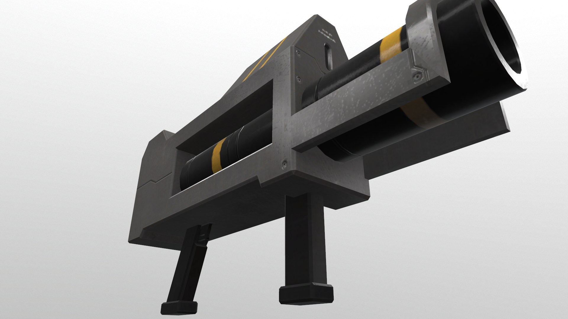 3D Battery Boomer Gun Level 1 - TurboSquid 2194386