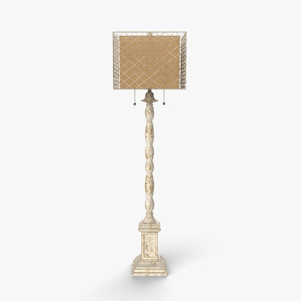 3D Antique Floor Lamp - TurboSquid 1989875