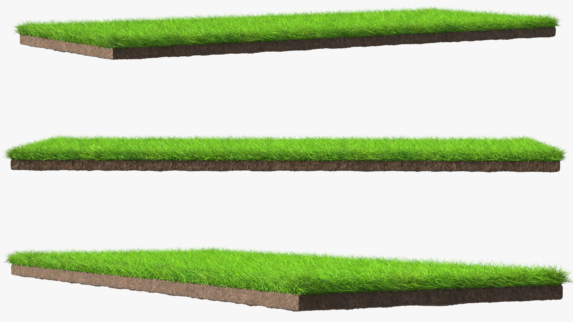3D Lawn Turf Roll Unfolded Fur - TurboSquid 1882219