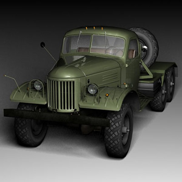 zil-157v zil-157 military truck max