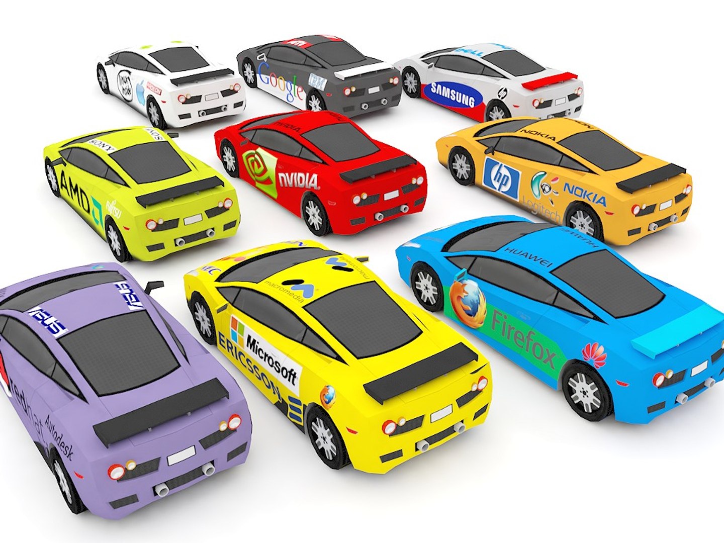 3d Model Racing Car
