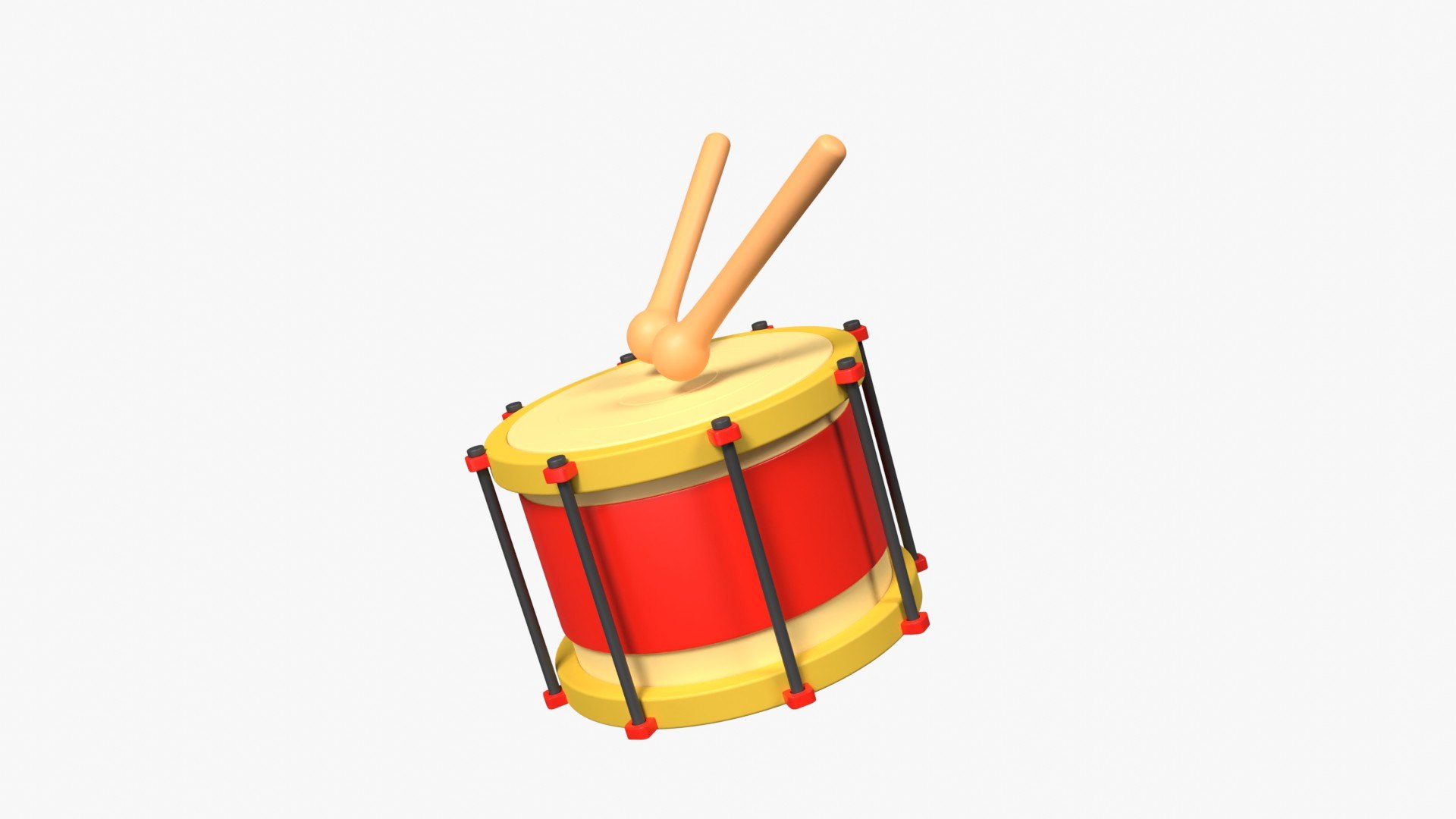 3D Drum Model - TurboSquid 2250696