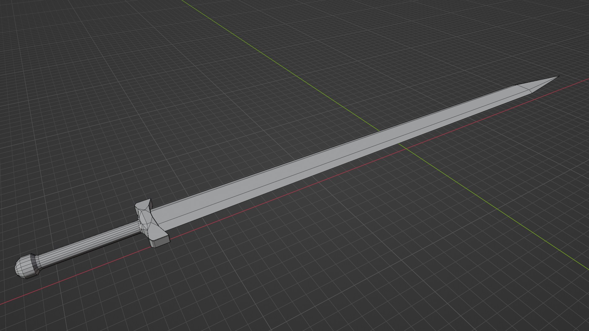 3D Game Ready Sword Model - TurboSquid 1939142
