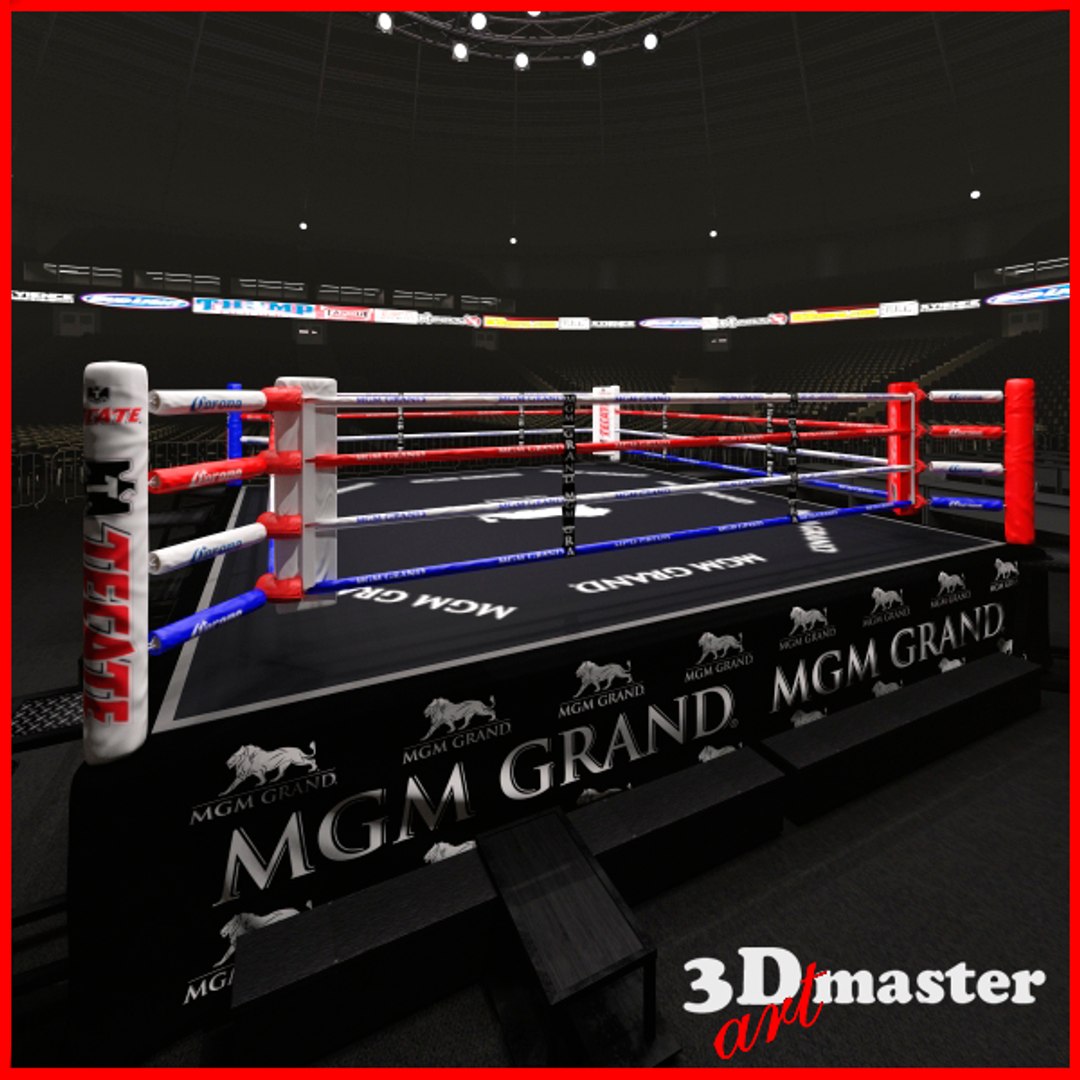3D Model Interior Boxing Arena - TurboSquid 1178750